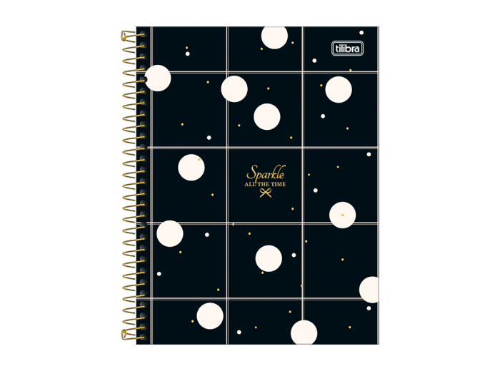 Cuaderno Tilibra West Village tapa dura rayado con espiral 160 hojas 235580