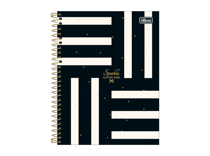 Cuaderno Tilibra West Village tapa dura rayado con espiral 160 hojas 235580