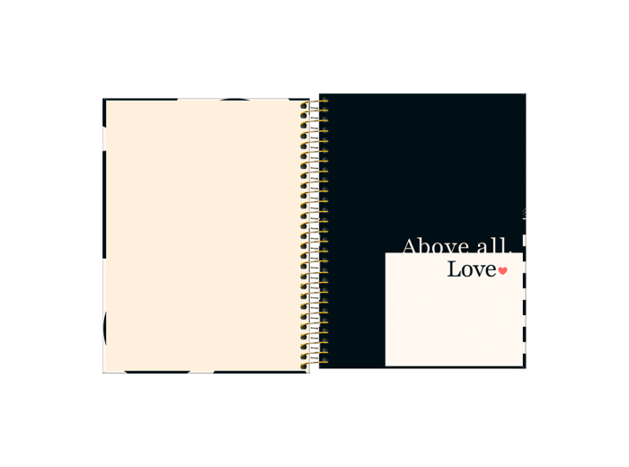 Cuaderno Tilibra West Village tapa dura rayado con espiral 160 hojas 235580